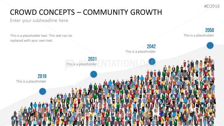 Crowd Concepts | PowerPoint Templates | PresentationLoad