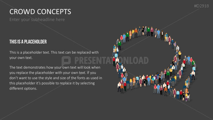 Crowd Concepts | PowerPoint Templates | PresentationLoad