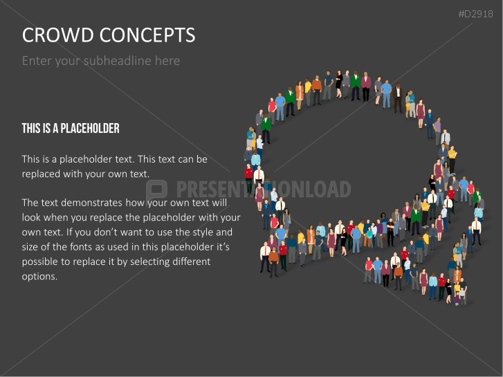 Crowd Concepts | PowerPoint Templates | PresentationLoad