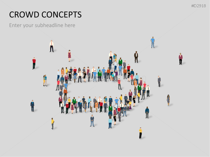 Crowd Concepts | PowerPoint Templates | PresentationLoad