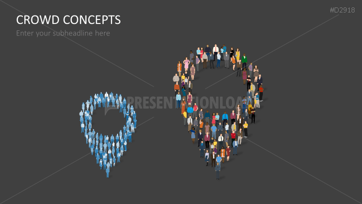 Crowd Concepts | PowerPoint Templates | PresentationLoad