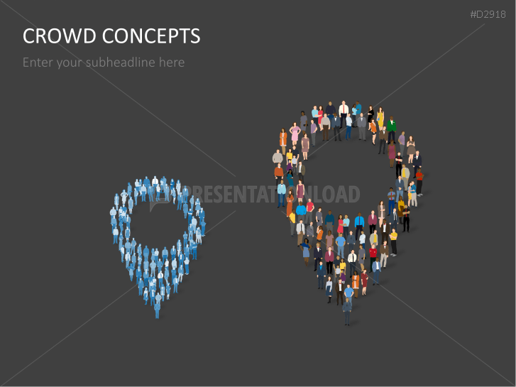 Crowd Concepts | PowerPoint Templates | PresentationLoad