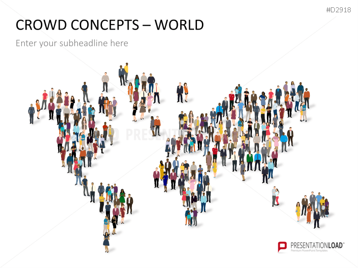 Crowd Concepts | PowerPoint Templates | PresentationLoad