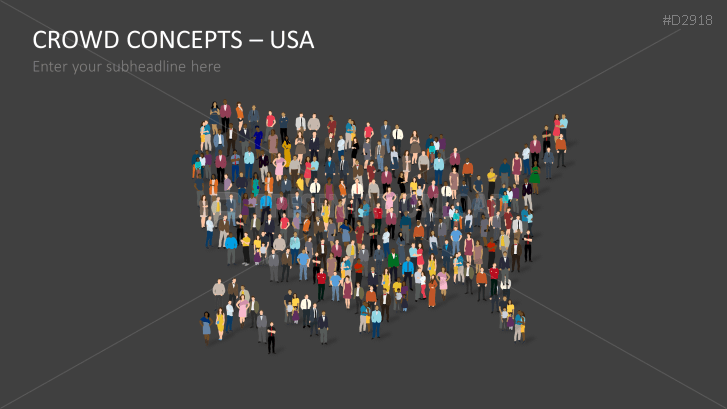 Crowd Concepts | PowerPoint Templates | PresentationLoad