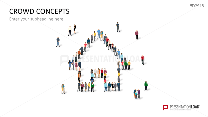 Crowd Concepts | PowerPoint Templates | PresentationLoad