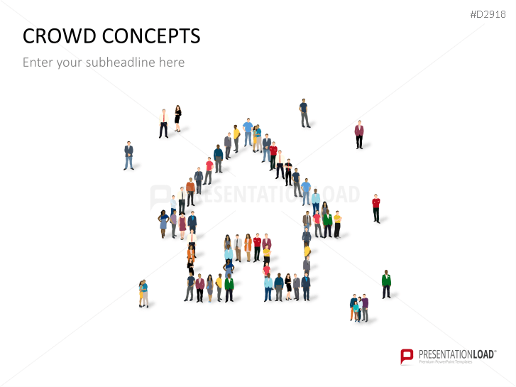 Crowd Concepts | PowerPoint Templates | PresentationLoad