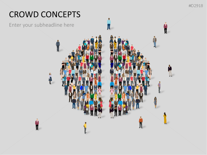 Crowd Concepts | PowerPoint Templates | PresentationLoad