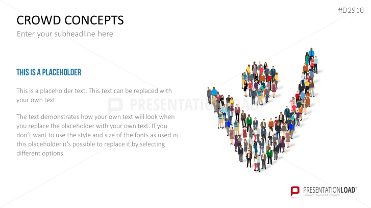 Crowd Concepts | PowerPoint Templates | PresentationLoad
