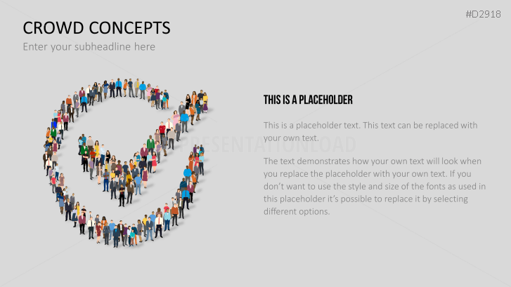 Crowd Concepts | PowerPoint Templates | PresentationLoad