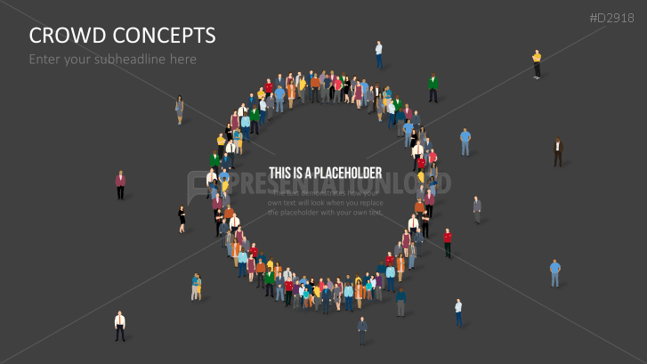 Crowd Concepts | PowerPoint Templates | PresentationLoad