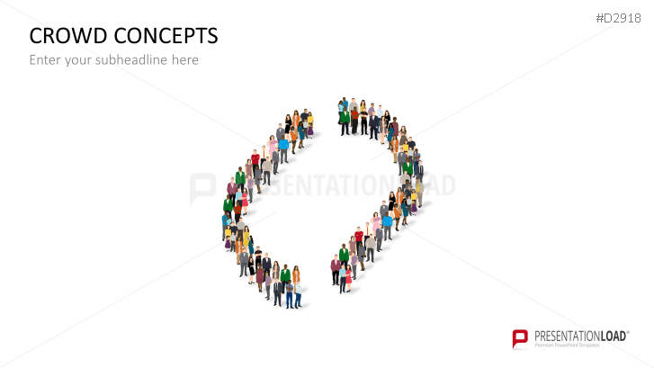 Crowd Concepts | PowerPoint Templates | PresentationLoad
