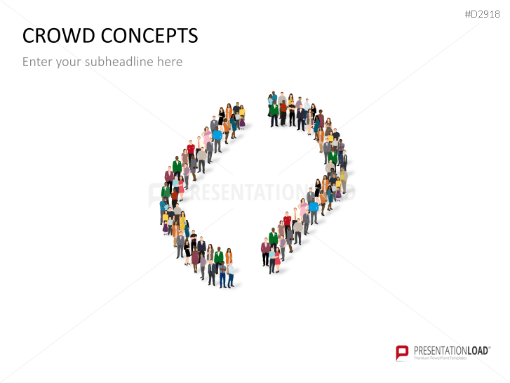 Crowd Concepts | PowerPoint Templates | PresentationLoad