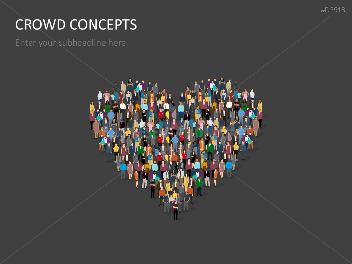 Crowd Concepts | PowerPoint Templates | PresentationLoad