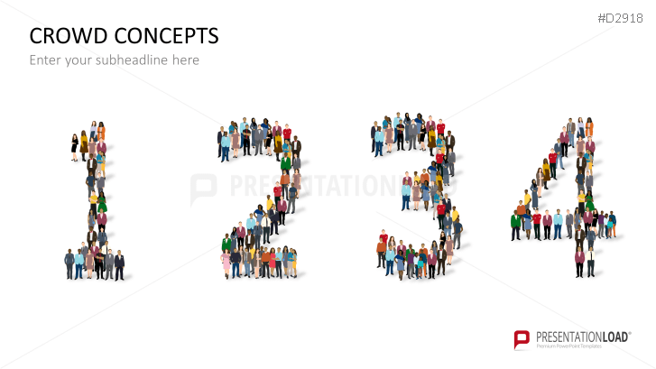 Crowd Concepts | PowerPoint Templates | PresentationLoad