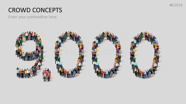 Crowd Concepts | PowerPoint Templates | PresentationLoad