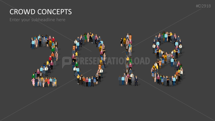 Crowd Concepts | PowerPoint Templates | PresentationLoad