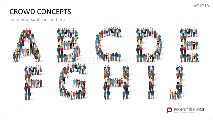 Crowd Concepts | PowerPoint Templates | PresentationLoad