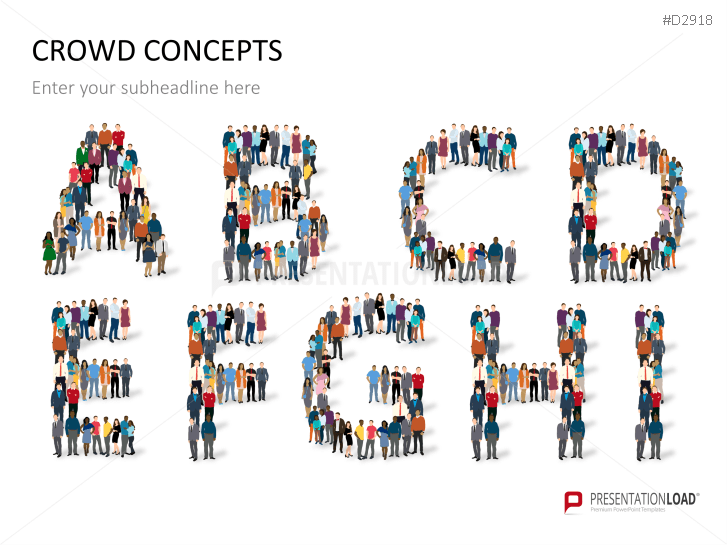 Crowd Concepts | PowerPoint Templates | PresentationLoad