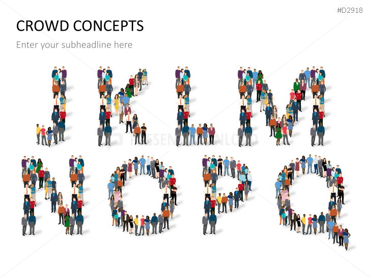 Crowd Concepts | PowerPoint Templates | PresentationLoad