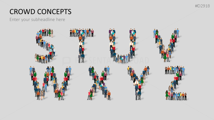 Crowd Concepts | PowerPoint Templates | PresentationLoad