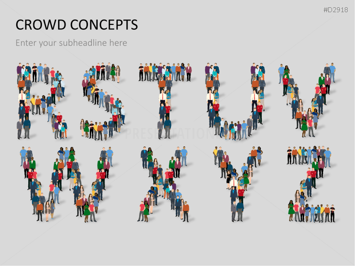 Crowd Concepts | PowerPoint Templates | PresentationLoad