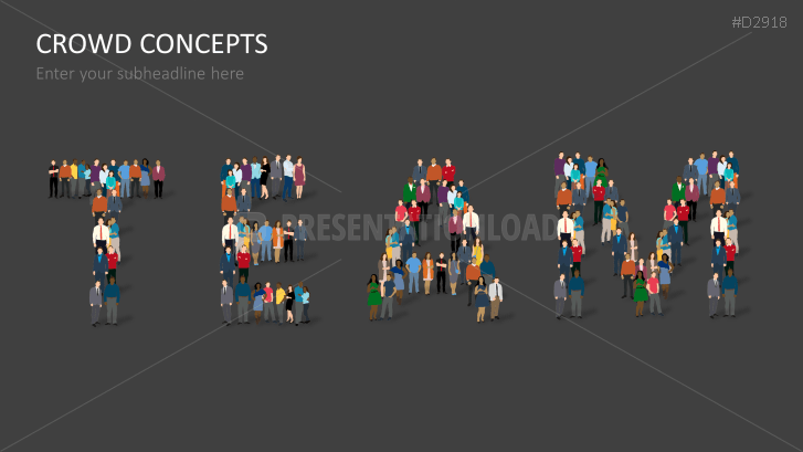 Crowd Concepts | PowerPoint Templates | PresentationLoad