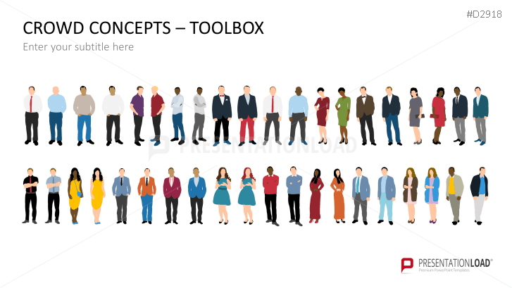 Crowd Concepts | PowerPoint Templates | PresentationLoad