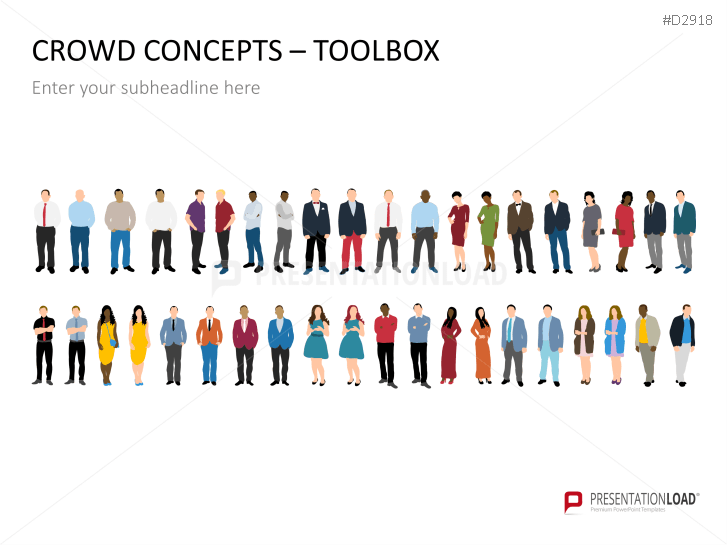 Crowd Concepts | PowerPoint Templates | PresentationLoad