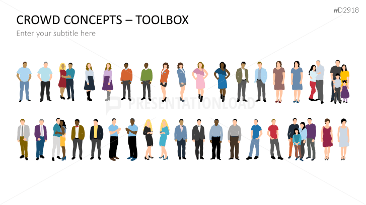 Crowd Concepts | PowerPoint Templates | PresentationLoad