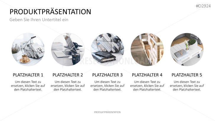 Produktpräsentation | PowerPoint Vorlage | PresentationLoad