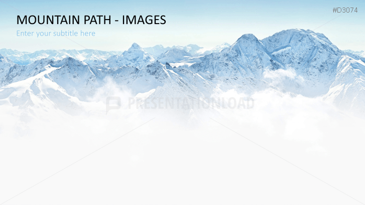 Mountain Path Images | PowerPoint Templates | PresentationLoad
