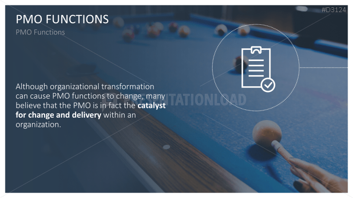 Present the Project Management Office PowerPoint Template