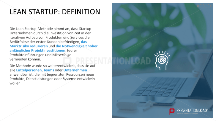 Lean Startup Methode in PowerPoint | PresentationLoad