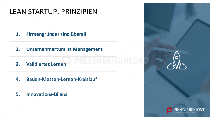 Lean Startup Methode in PowerPoint | PresentationLoad