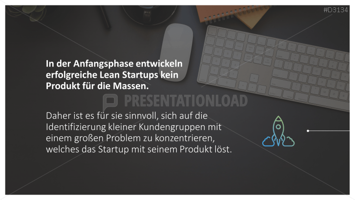 Lean Startup Methode in PowerPoint | PresentationLoad