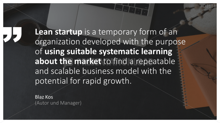 Lean Startup Methode in PowerPoint | PresentationLoad