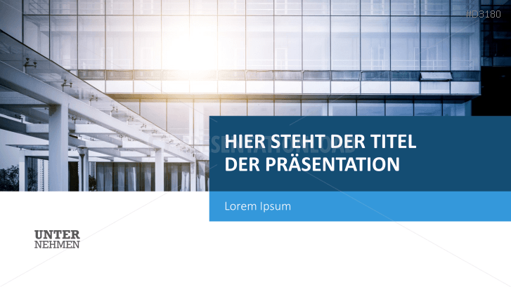 Aldi — Powerpoint-Vorlage Vorlage Unternehmen – IKJLSQ