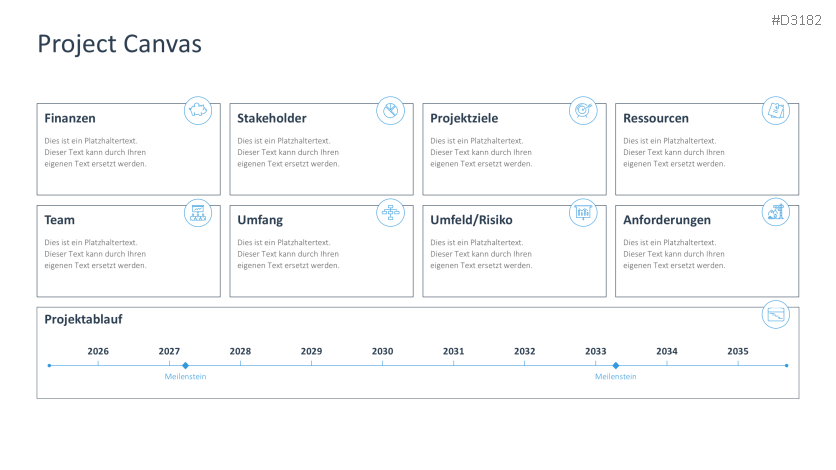 Project Canvas | PowerPoint-Vorlage