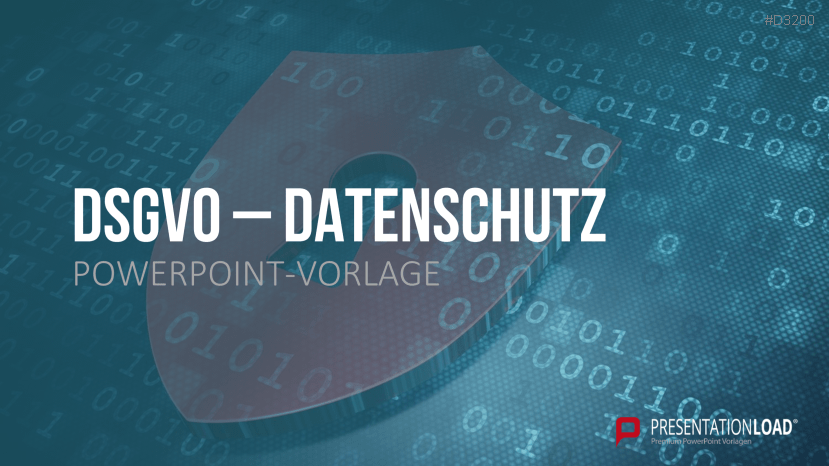 DSGVO Datenschutz | PowerPoint-Vorlage