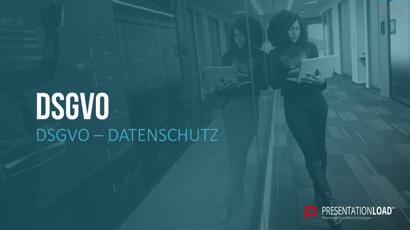 DSGVO Datenschutz | PowerPoint-Vorlage