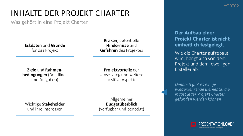 Project Charter | PowerPoint-Vorlage