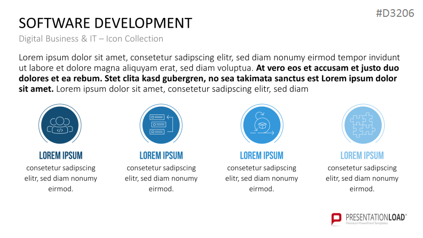 Digital Business & IT – Icons | PowerPoint Template