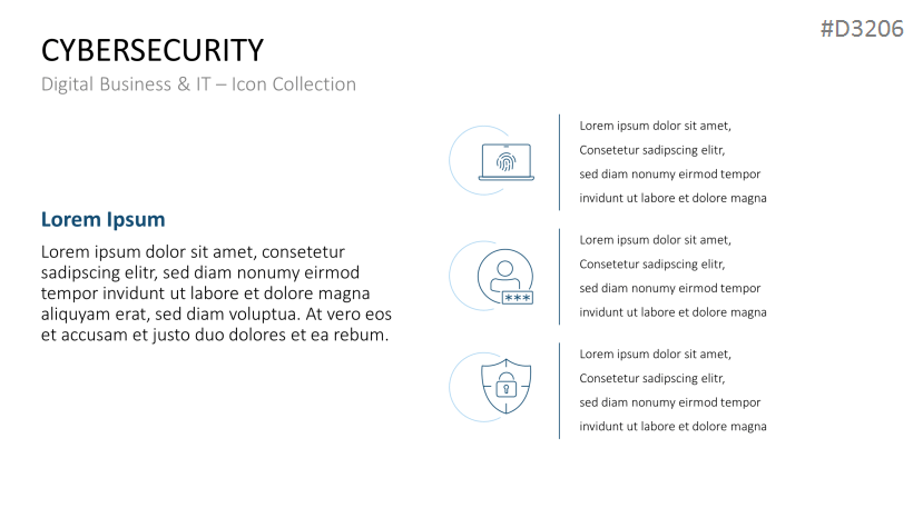 Digital Business & IT – Icons | PowerPoint Template