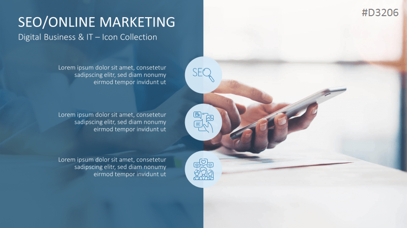Digital Business & IT – Icons | PowerPoint Template