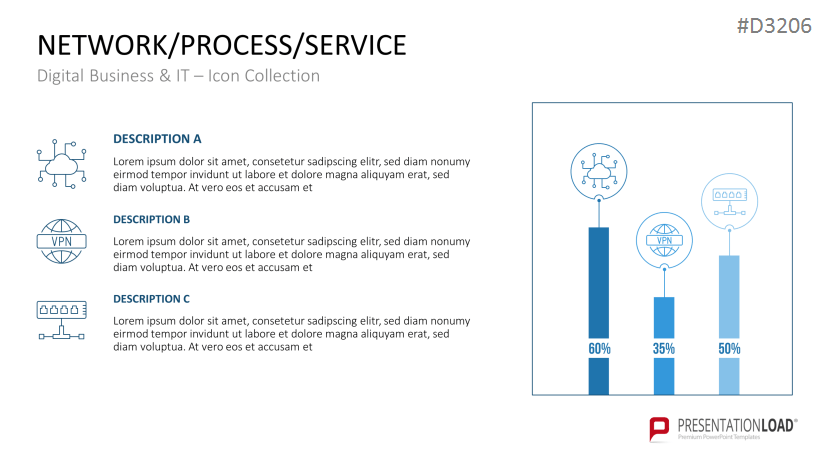 Digital Business & IT – Icons | PowerPoint Template