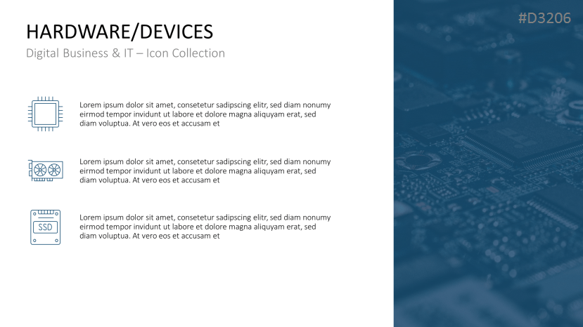Digital Business & IT – Icons | PowerPoint Template