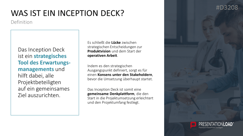 Inception Deck | PowerPoint-Vorlage