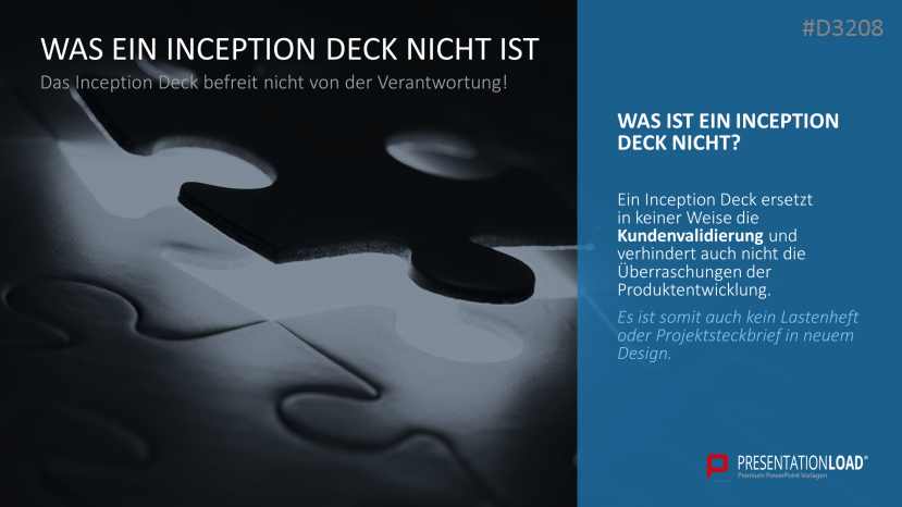 Inception Deck | PowerPoint-Vorlage