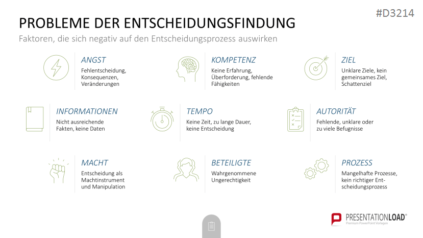 Decision Making Toolbox | PowerPoint-Vorlage
