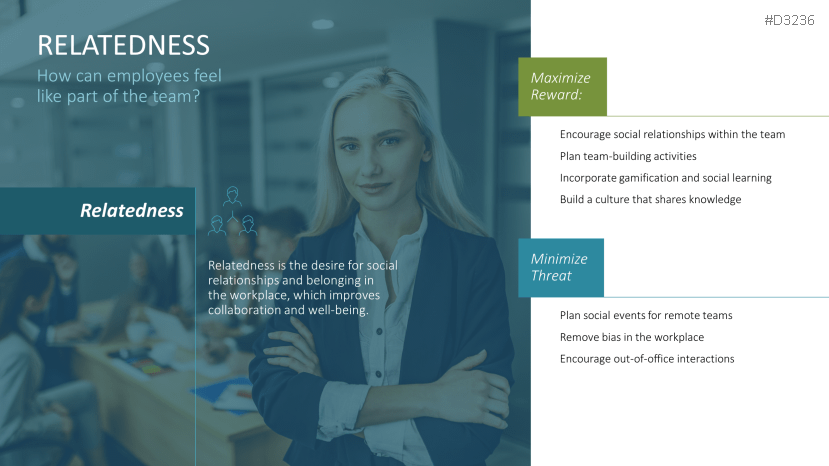 SCARF model ️ Understand neuroleadership ️ Motivate employees and ...